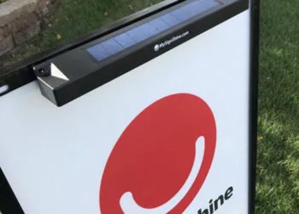 eXp Realty Marketing Store. 12" Solar Powered Sign Light