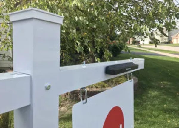 bhhs. 12" Solar Powered Sign Light