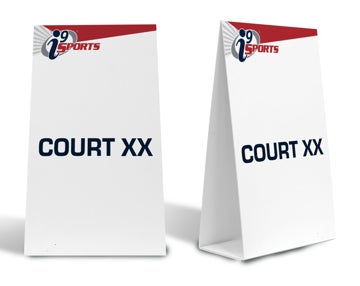 i9 Sports. A-FRAME SIGNS