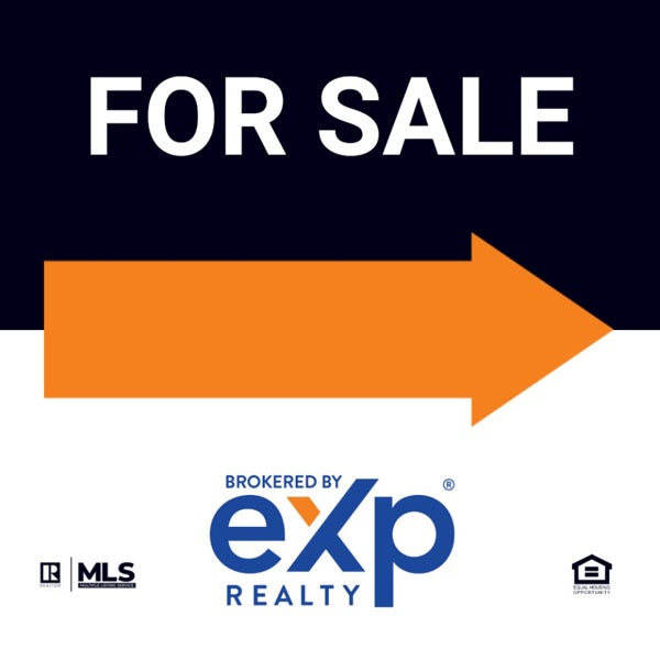 eXp Realty Marketing Store. For Sale Brokered By Directional - 24" x 24"
